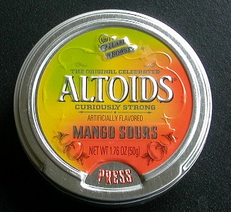 ALTOIDS MANGO SOURS: ★★★ お菓子なアメリカ ★★★