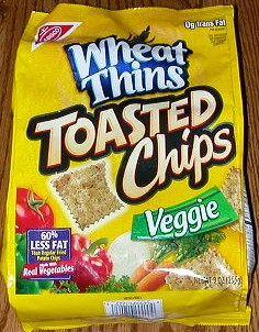 Wheat Thins TOASTED Chips Veggie: ★★★ お菓子なアメリカ ★★★